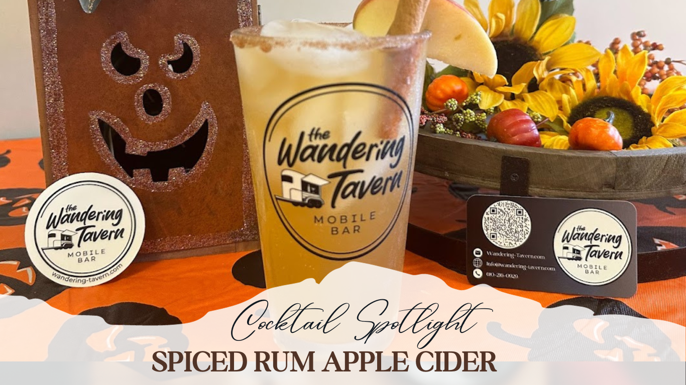 Spice Rum Apple Cider Cocktail - The Wandering Tavern